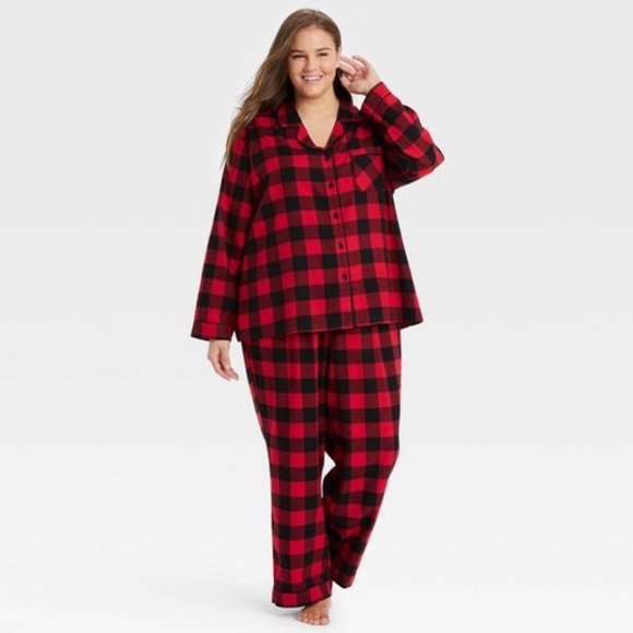 Wondershop | Intimates & Sleepwear | Red And Black Buffalo Plaid Pajama ...